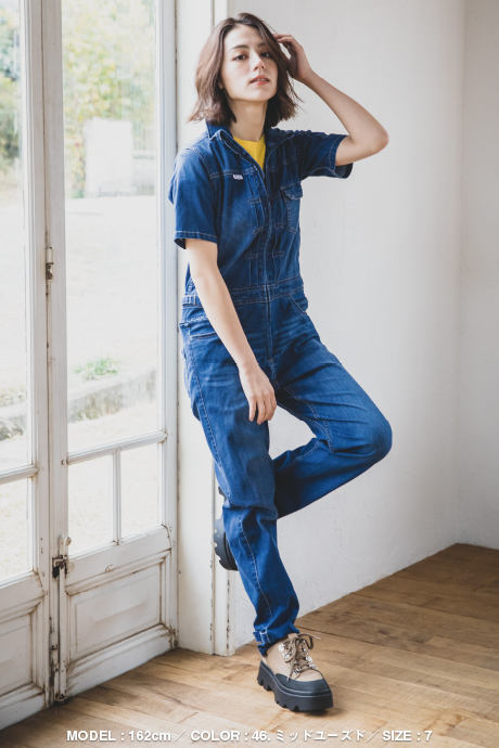 SUMMER：GE-655・656 デアリーウーマンツナギ（半袖） - オーバーオール・カンパニー のエスケープロダクト｜SK PRODUCT Website